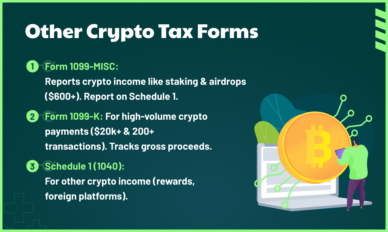 Crypto Tax Forms Explained 2025: 8949, 1099-DA & More